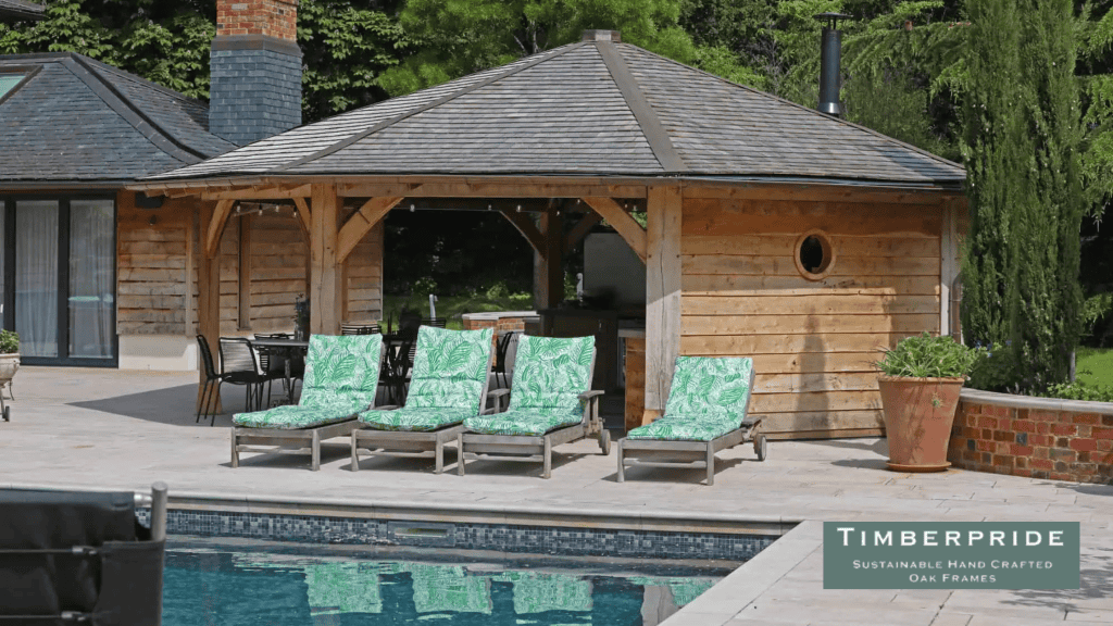 Bespoke Oak Framed Swimming Pool Building | Timberpride